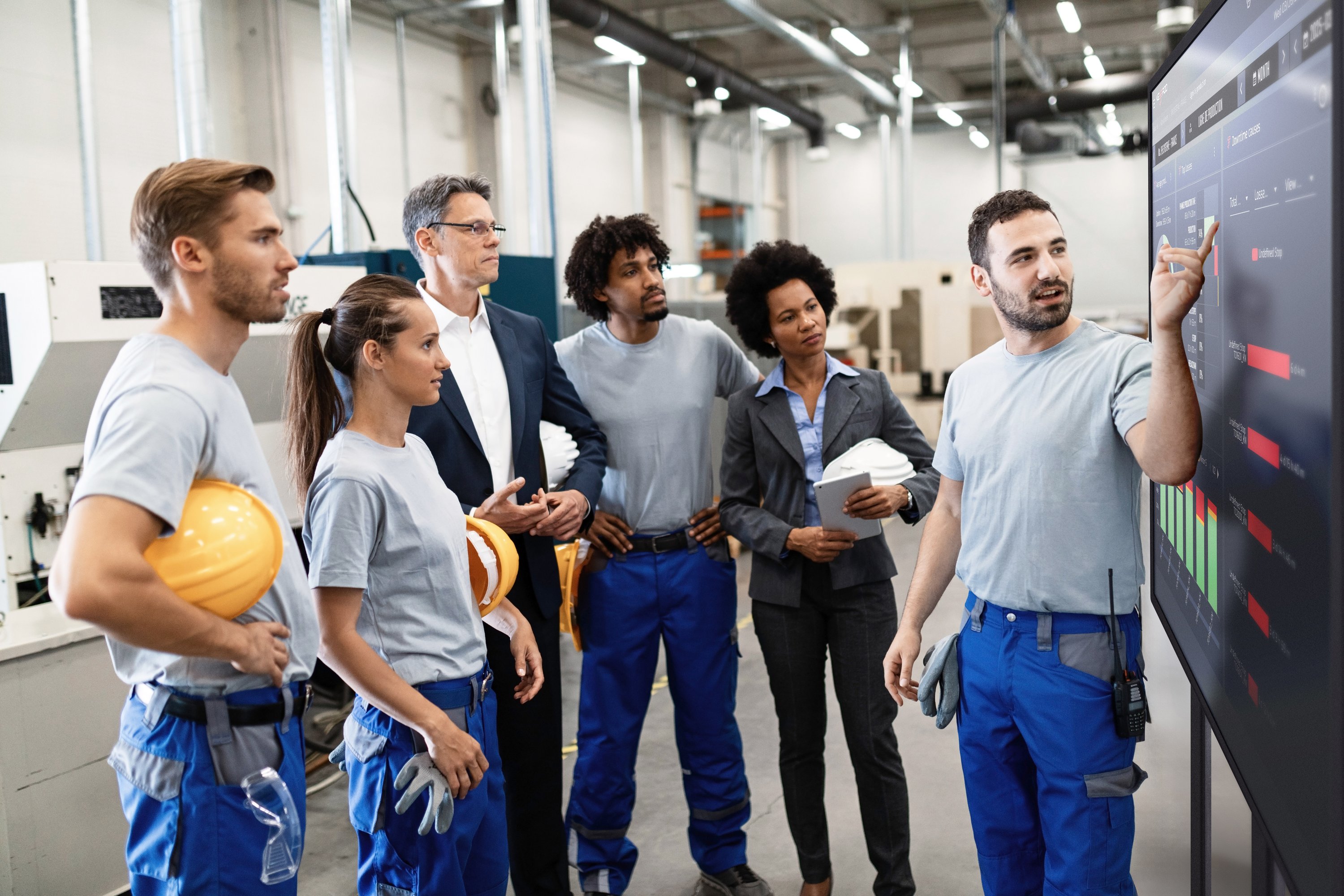 Real-Time Production Monitoring and Industrial KPIs: OEE - OOE - TEEP